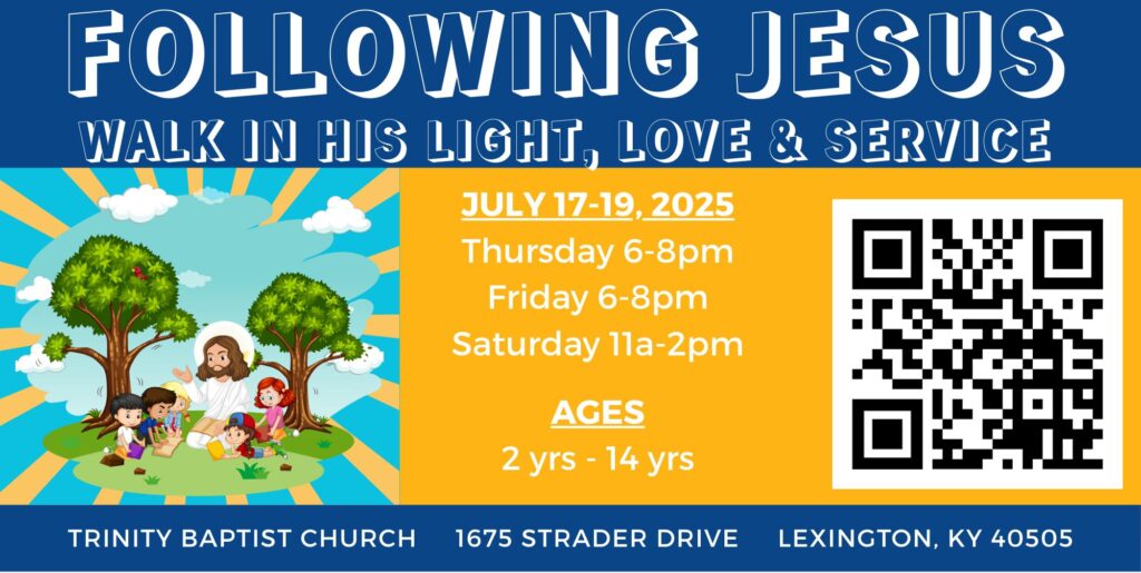 Vacation Bible School (VBS) 2025 | Trinity Baptist Church