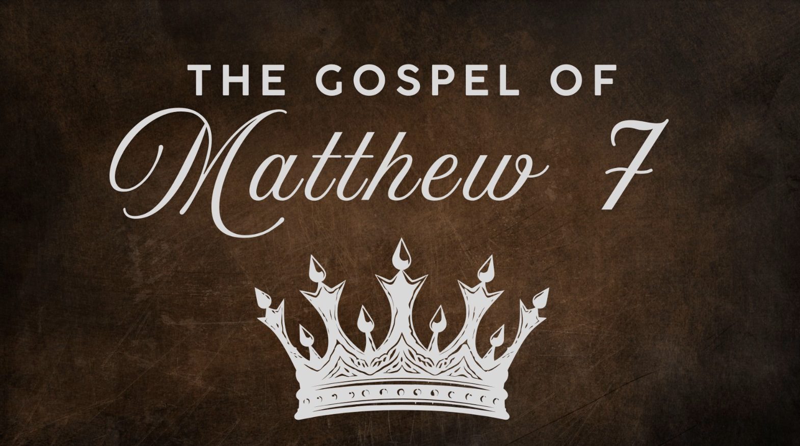 Narrow and Wide Gates | Sermon Library | Christ Community Church