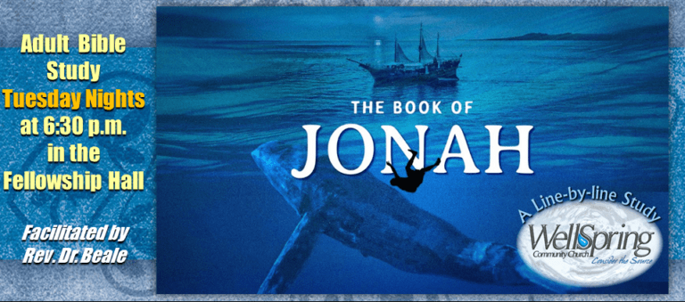 Jonah Bible Study | Wellspring Community Church